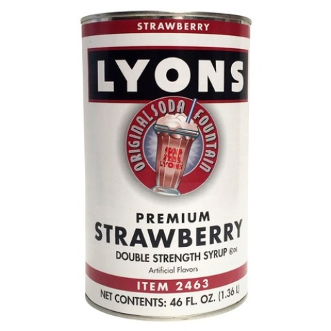 Lyon's - Strawberry Shake Base | 4STSHLY | Viele & Sons Foodservice ...