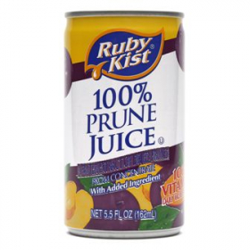Ruby Kist - Prune Juice, 5.5 oz | 48PRJU100% | Viele & Sons Foodservice ...