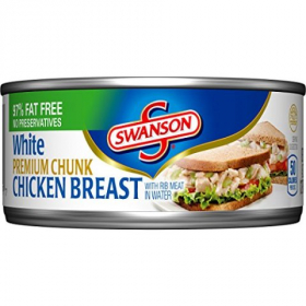 Swanson - White Premium Chunk Chicken, 24/4.5 oz | CA24CHWH | Viele ...